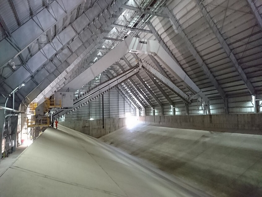 Portal Reclaimer, Urea storage solution provider, Increase capacity ...